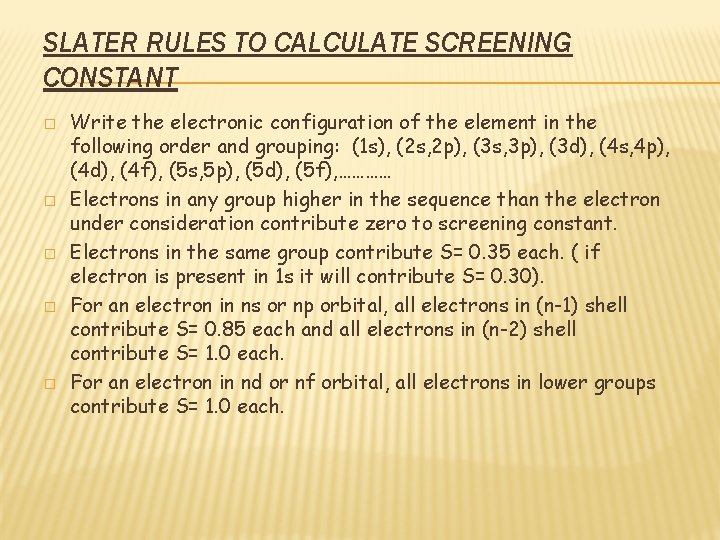 PERIODIC PROPERTIES LAWS OF PERIODIC TABLE MODERN PERIODIC