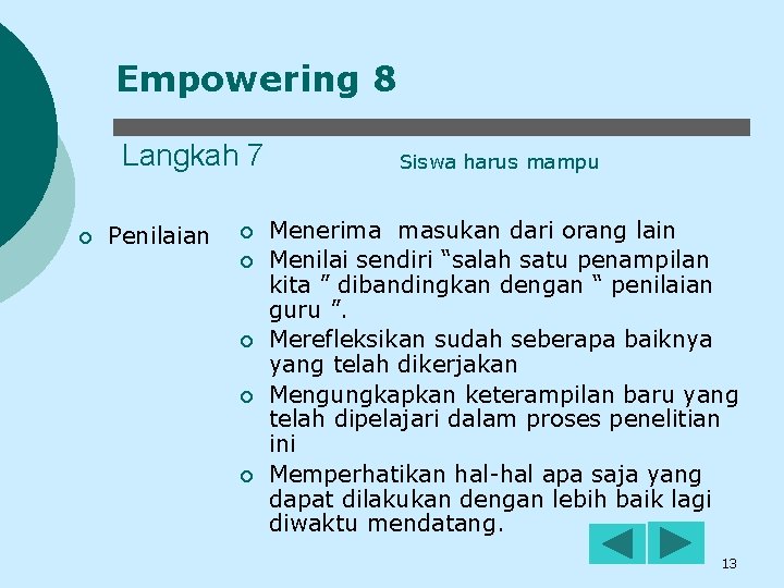 EMPOWERING 8 SEBAGAI SALAH SATU MODEL INFORMASI LITERASI