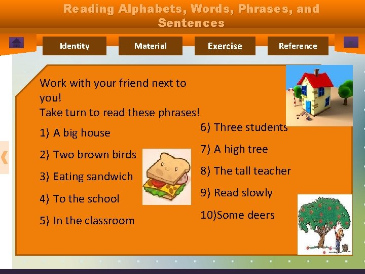 Loading Reading Alphabets Words Phrases and Sentences Identity