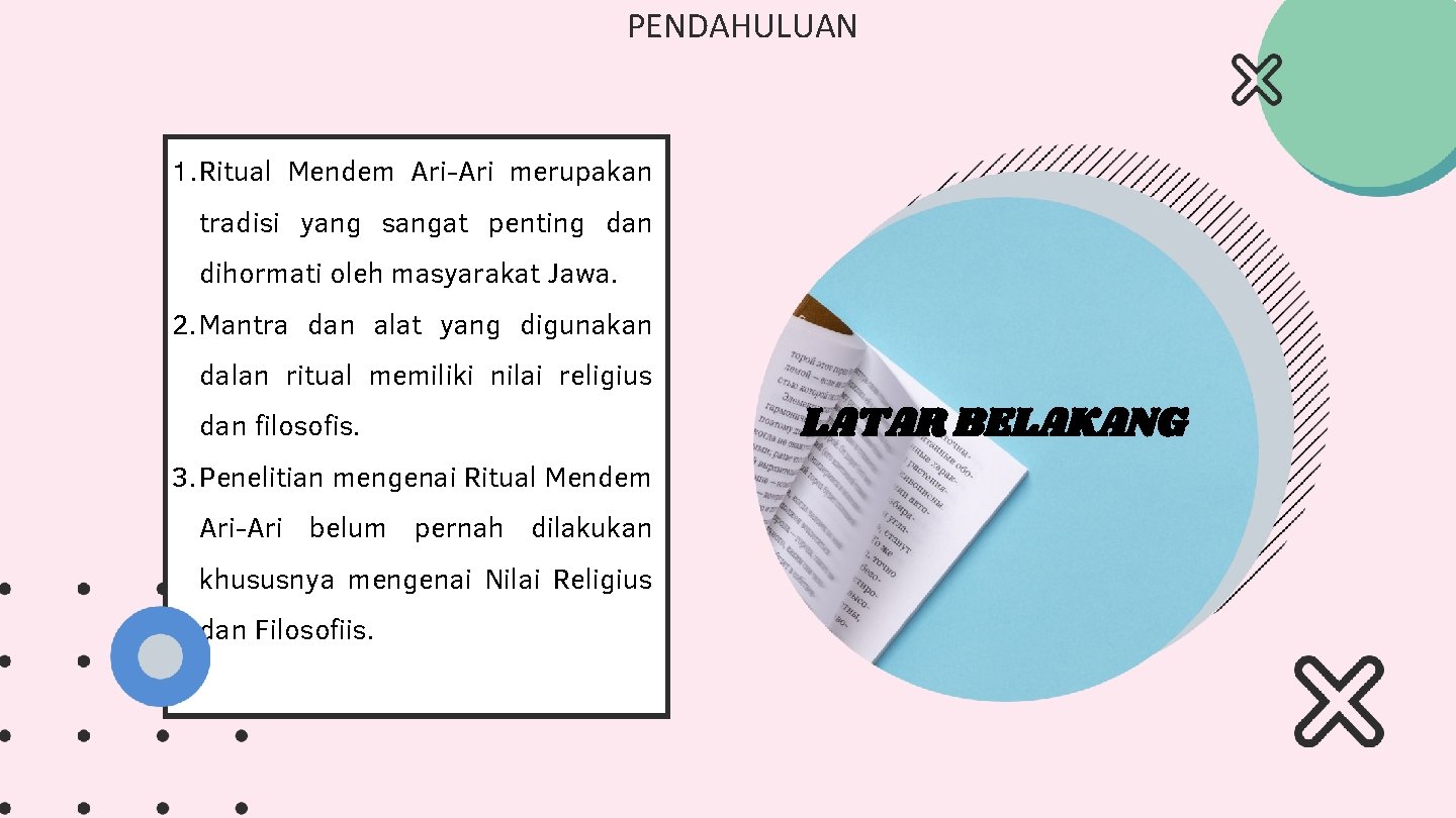 RITUAL MENDEM ARIARI SEBAGAI AKTUALISASI NILAI RELIGIUS DAN