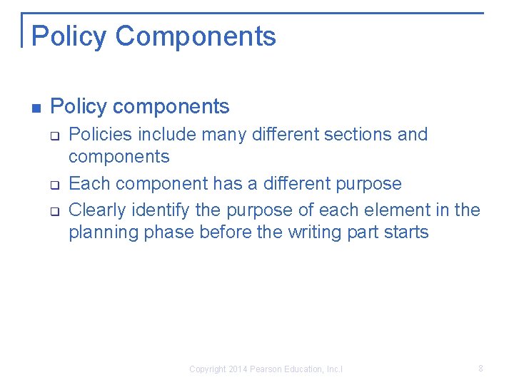 Security Program and Policies Principles and Practices by