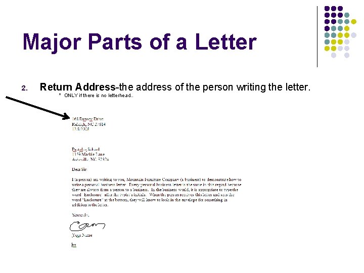 Business Letters a how to Business Letter Format