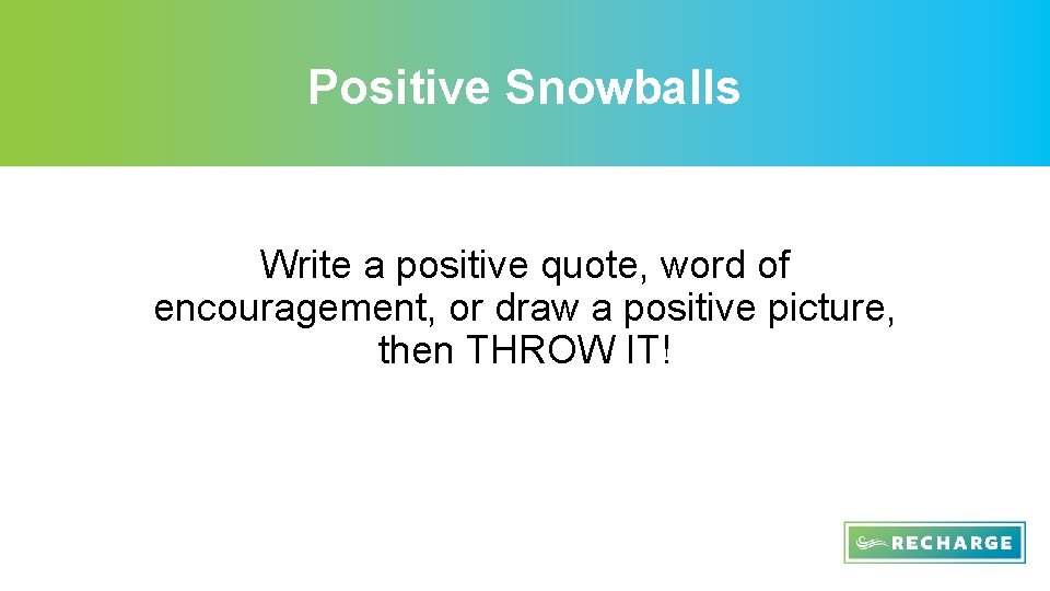 Meeting Energizers Instructions Before the meeting 1 Select