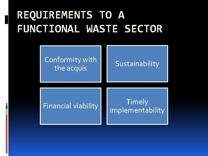 A vision for the Bulgarian waste sector National
