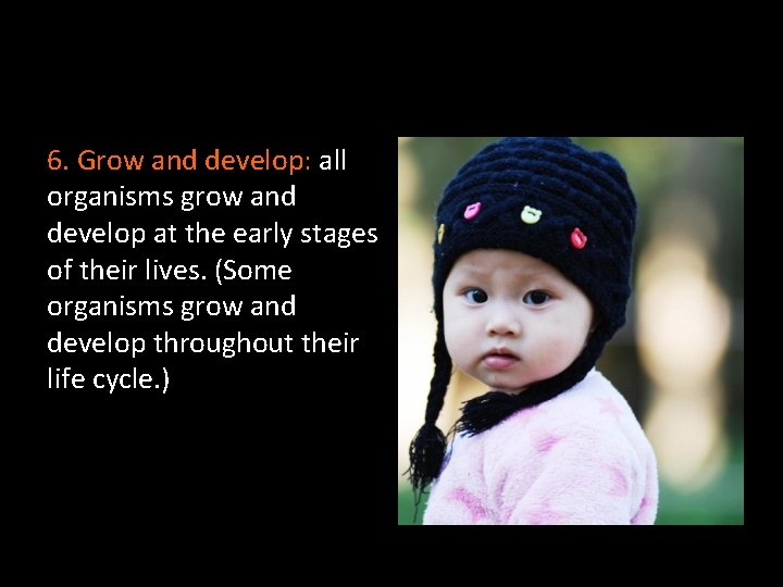 Characteristics of Life LO Describe the structure of