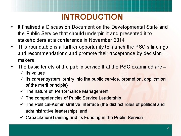 Building a CareerOriented Professional and Capable Public Service