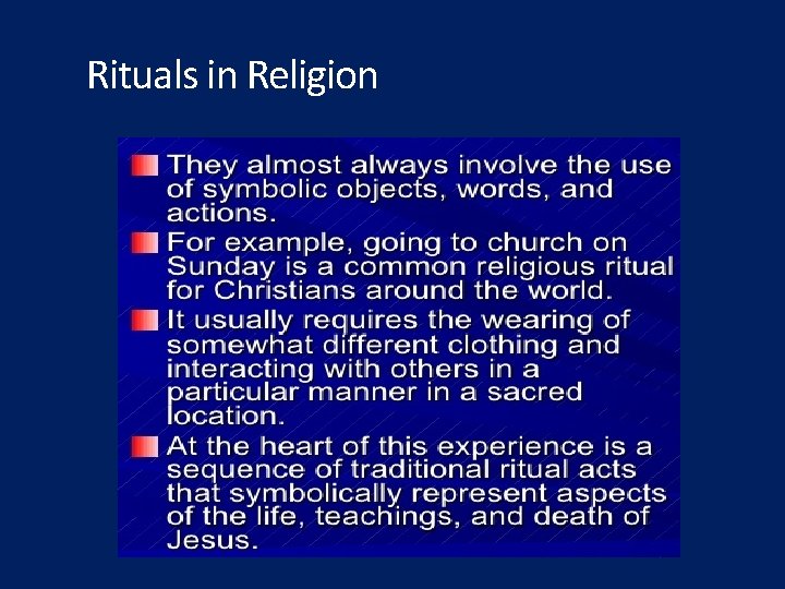 PHYSICAL EDUCATION MINOR Religious Ritual Movement By RABIA