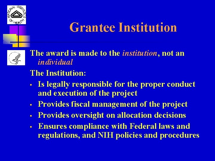 Grants Management Facts about Grants Funding Pre Post