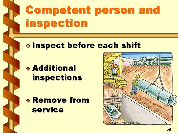 Rigging Equipment Safety is the 1 priority Rigging