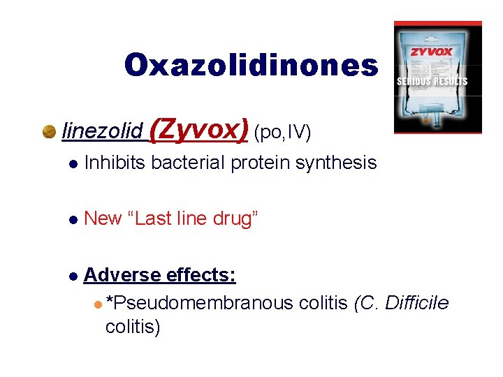 Antibiotics Part II Introduction to Antibiotics Part II
