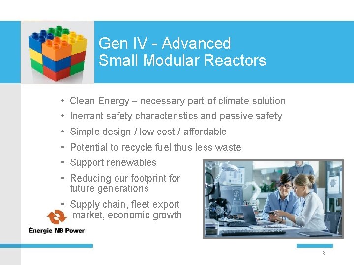 NEW BRUNSWICKS NUCLEAR FUTURE ADVANCED SMALL MODULAR REACTORS