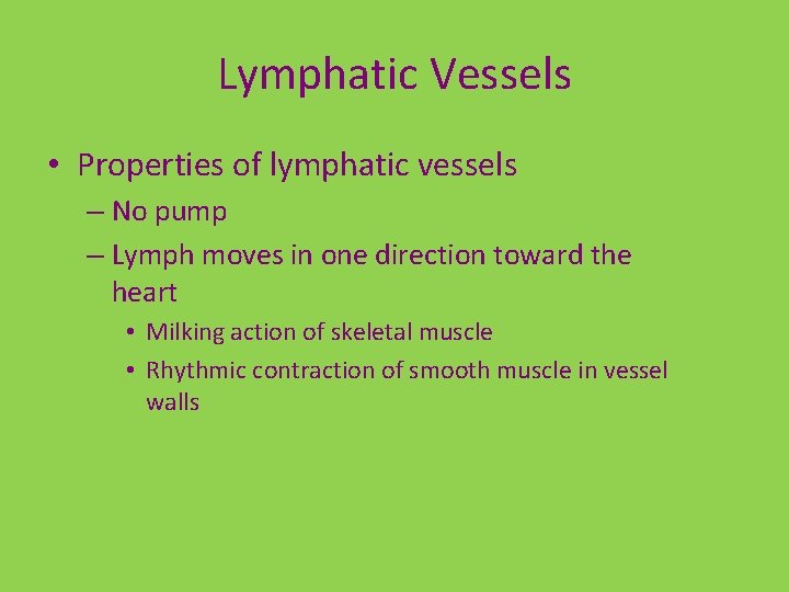 Chapter 12 The Lymphatic System Functions Transports escaped