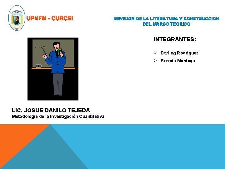 UNIVERSIDAD PEDAGOGICA NACIONAL FRANCISCO MORAZAN UPNFM CURCEI REVISION