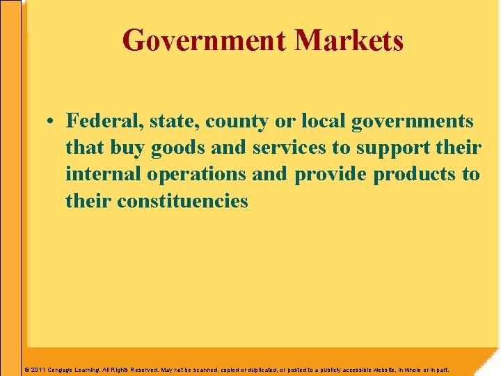 Chapter 7 Business Markets and Buying Behavior PrideFerrell
