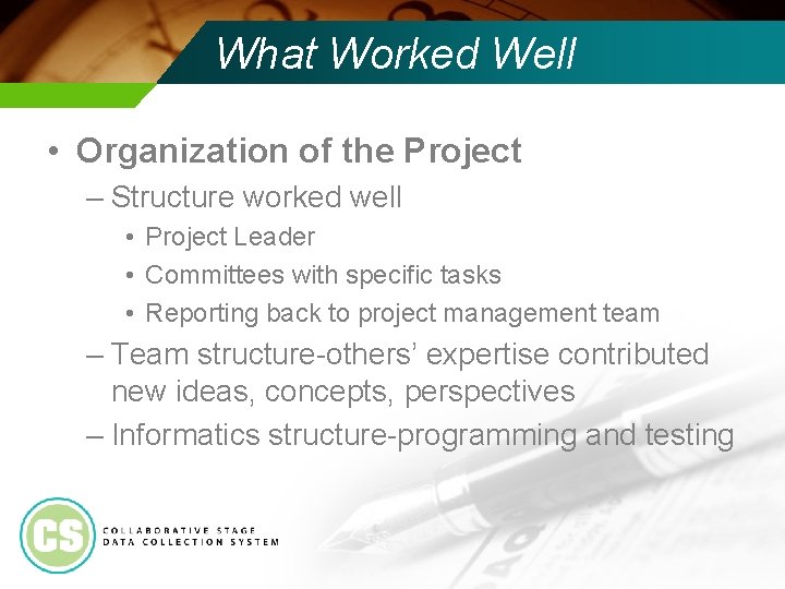 Version 2 Development and Implementation CSv 2 Process