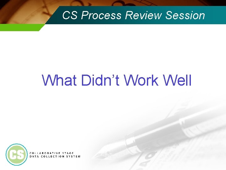 Version 2 Development and Implementation CSv 2 Process