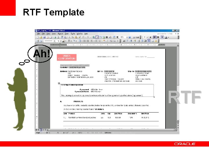 Insert Picture Here Von Oracle Reports zum BI