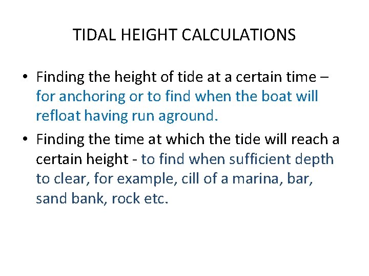 Week 16 Review Homework Fun Time Pilotage Plan