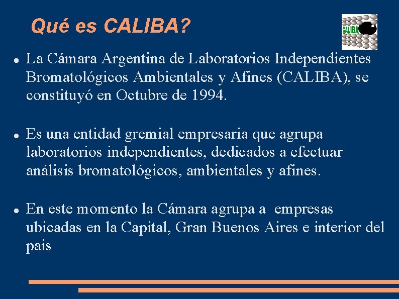 Caliba su rol en el control de calidad