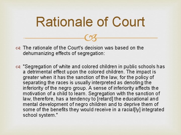 Public Policy Analysis Racial Segregation in Public Schools