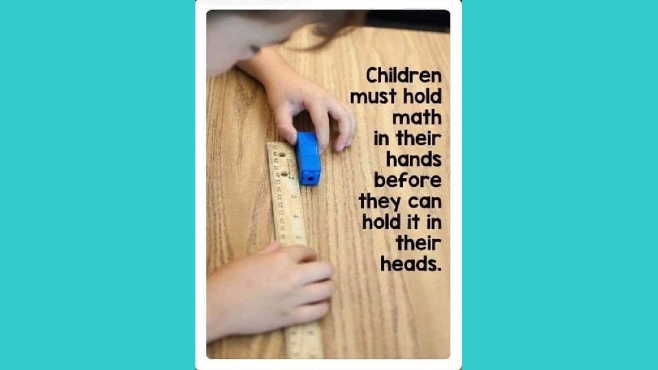 Early Mathematics Wednesday 9 th October How do