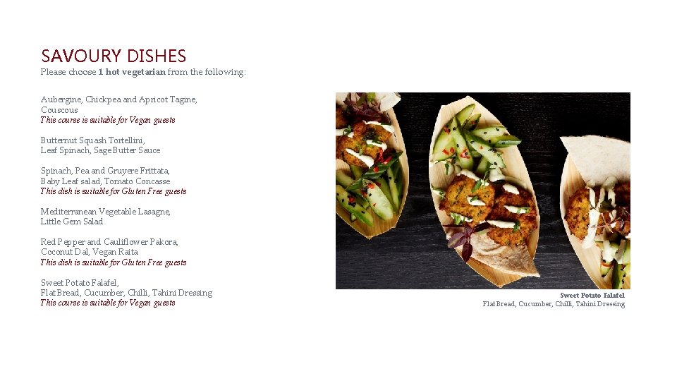 Grab and Go Menus GRAB AND GO MENUS