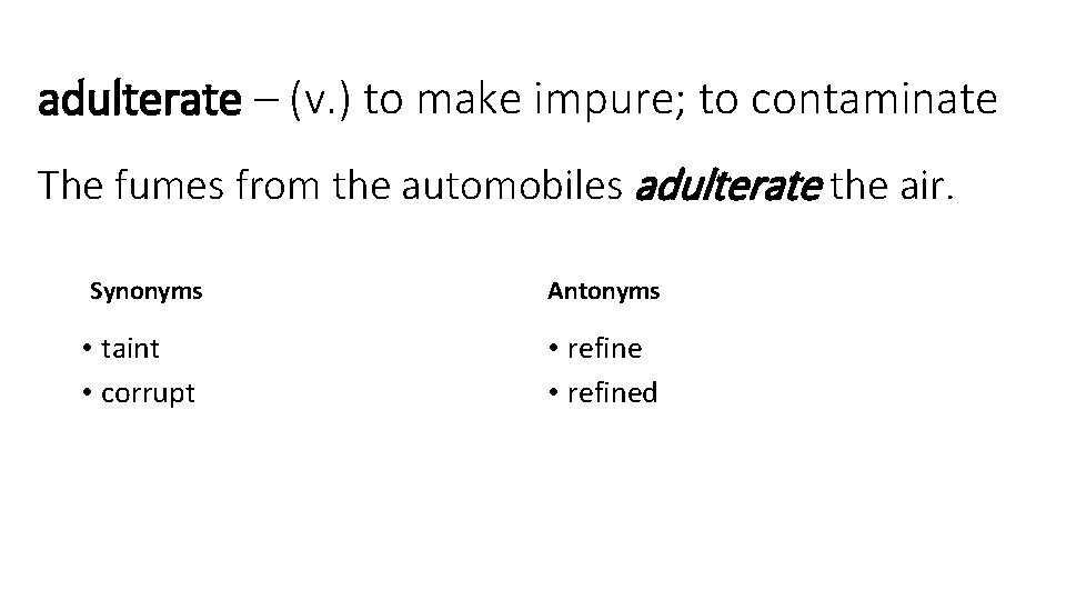 ACT Power Plus Vocabulary Lesson Ten idolatry n