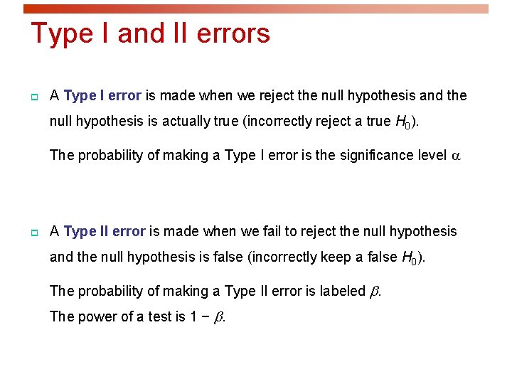 Lecture 16 Section 8 1 Objectives Testing Statistical