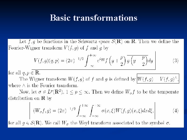 Weyl transforms and the generalized Hermite operator The