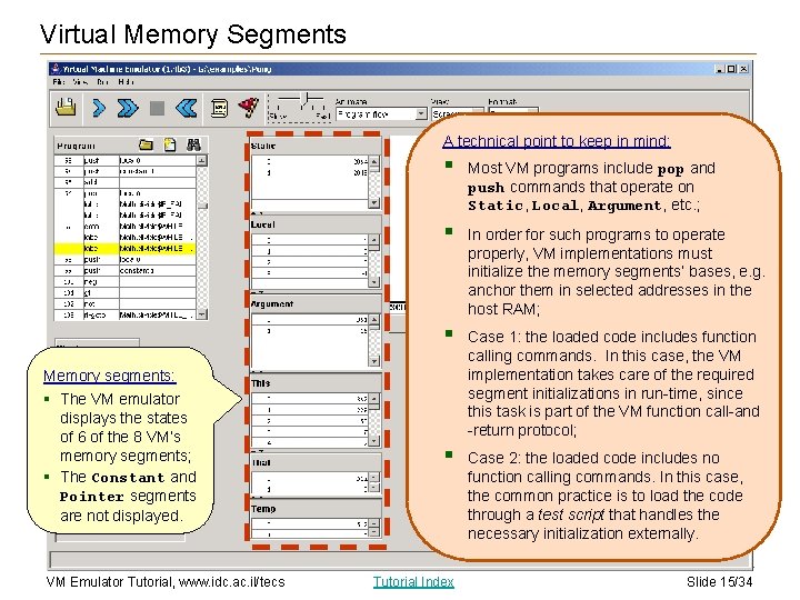 VM Emulator Tutorial This program is part of