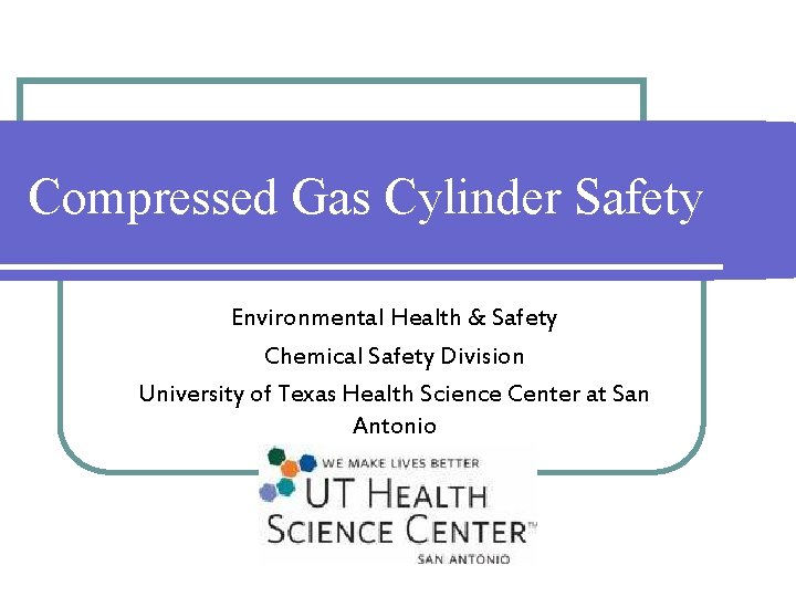 Compressed Gas Cylinder Safety Environmental Health Safety Chemical