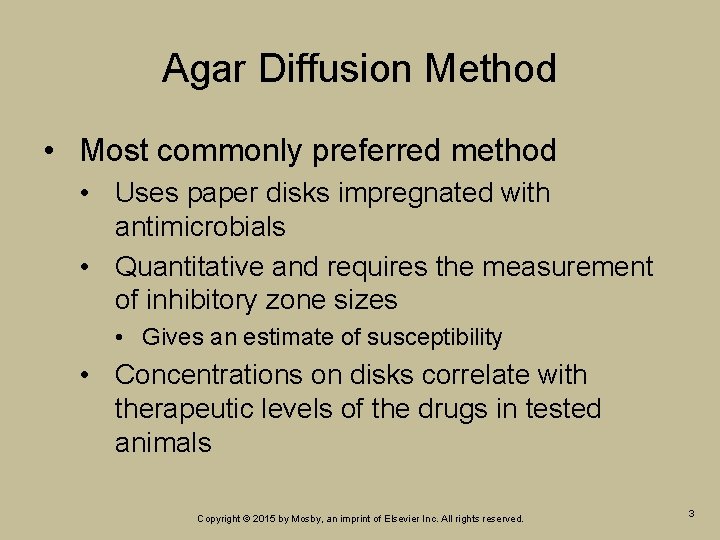 Microbiology Unit 7 Chapter 42 Antimicrobial Sensitivity Testing