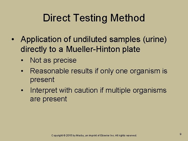 Microbiology Unit 7 Chapter 42 Antimicrobial Sensitivity Testing