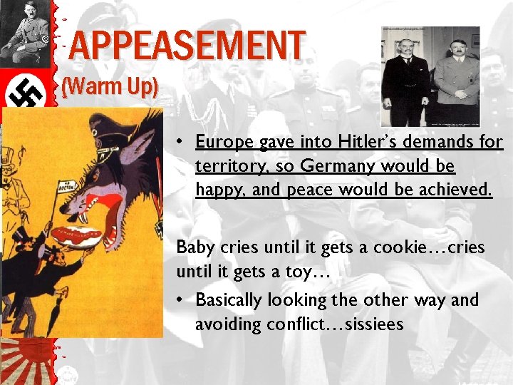 MAKE THE CONNECTION The Treaty of Versailles Germany