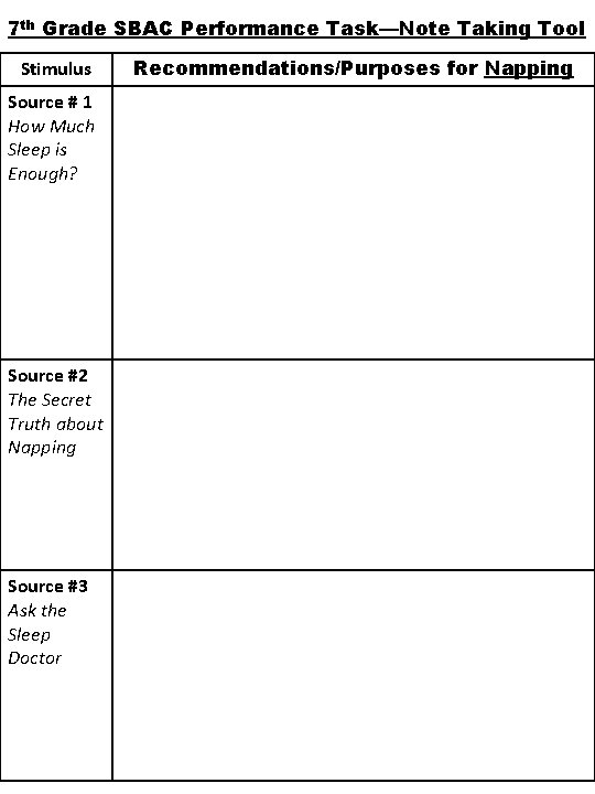 Name Class Date Six Step Sequence of the
