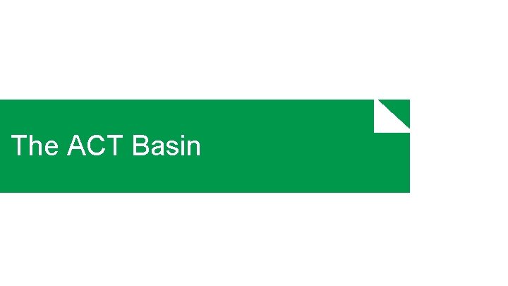 Water Supply Context Alabama Florida and Georgia National