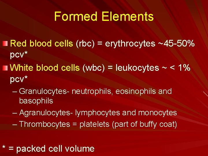 Chapter 19 The Circulatory System I Blood Cardiovascular