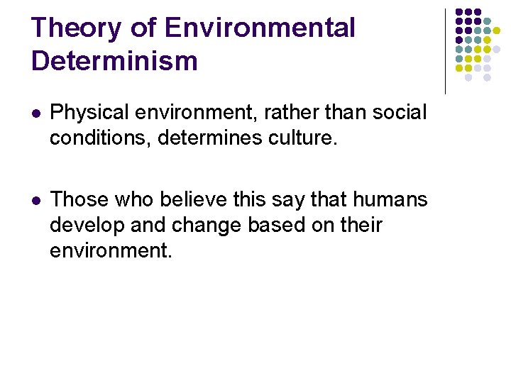 Being Cultural Concepts of Culture Origin of the