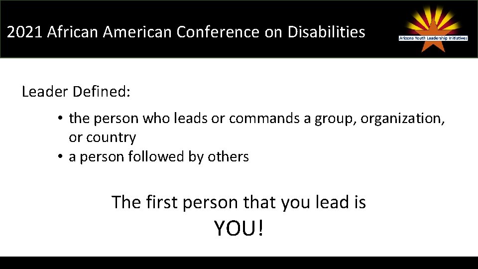 2021 African American Conference on Disabilities Determined to