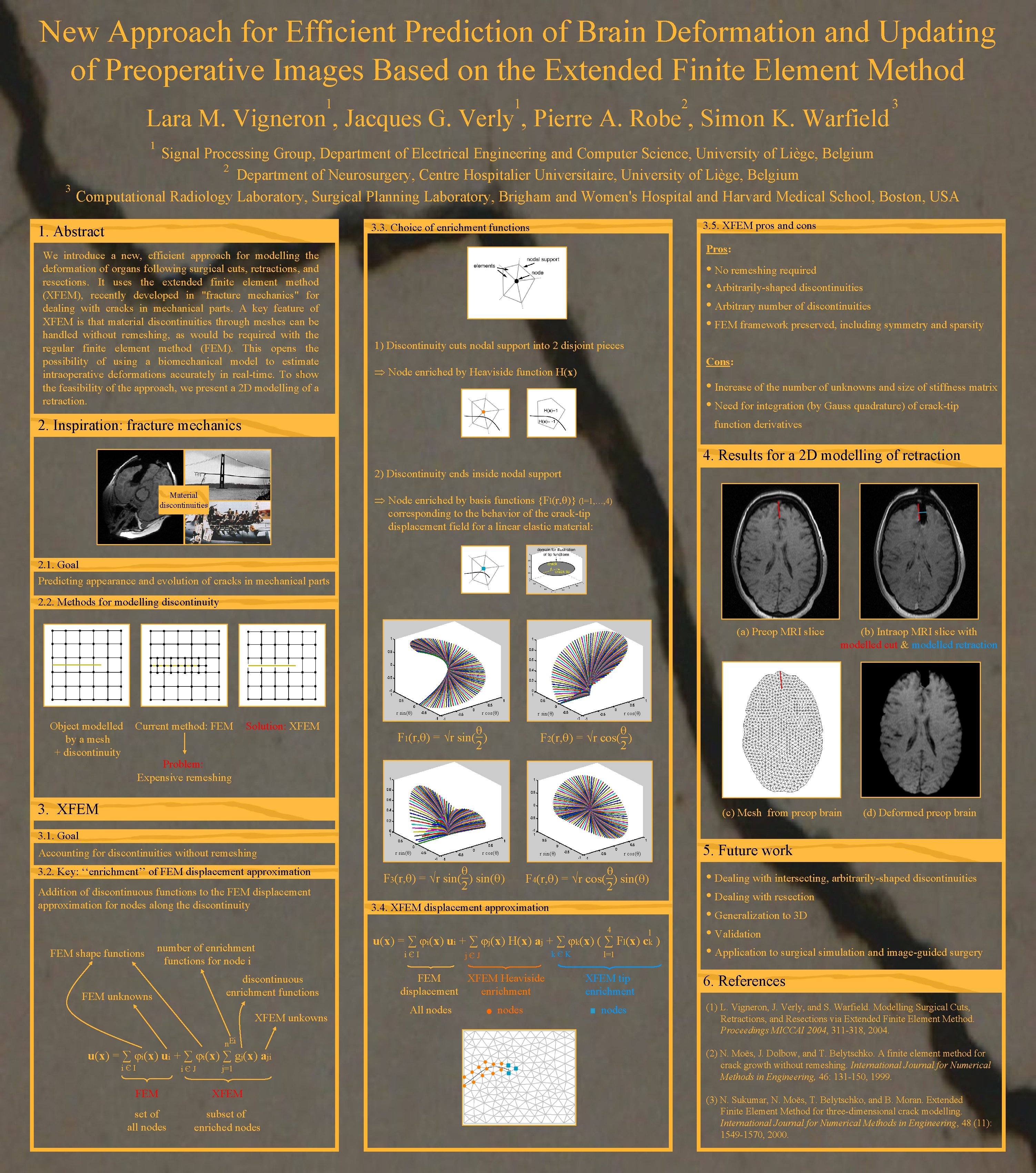 New Approach for Efficient Prediction of Brain Deformation