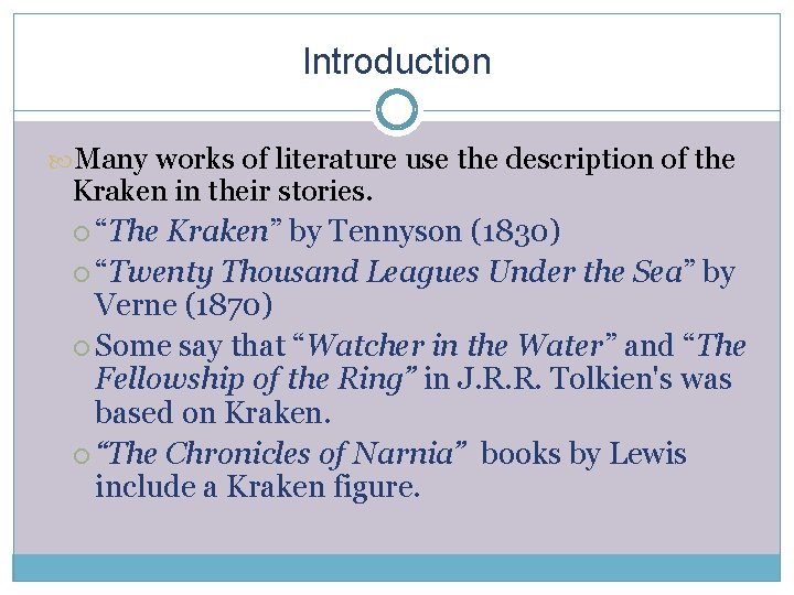 Mysterious Phenomena The Legend of the KRAKEN From