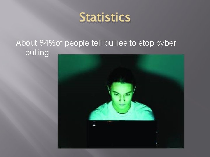 CYBER BULLYING By Michael Oesterling and Dan Vigor