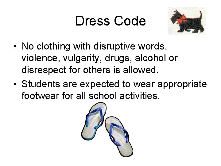 Scott Elementary School Wide Discipline Plan CHAMP Rules