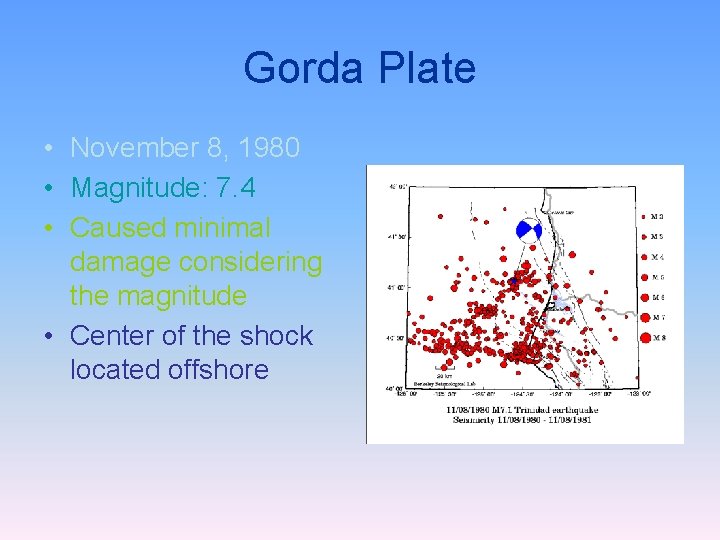 Earthquakes in the U S By Allison Kantner