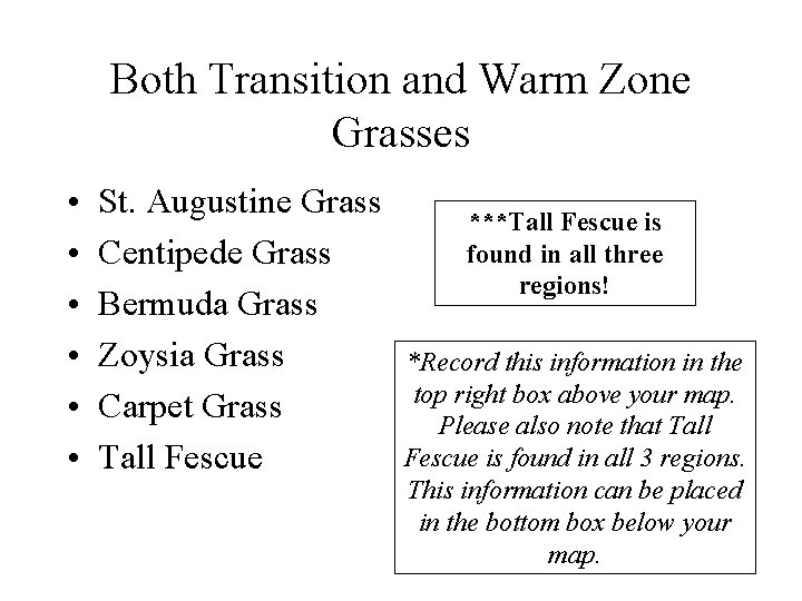 Turfgrass How you identify grass Identifying North Carolina