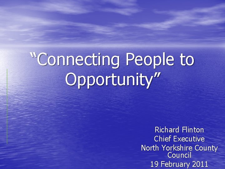 JULIAN SMITH MP Member of Parliament for Skipton