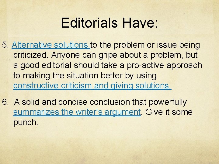 What is an Editorial What is an Editorial