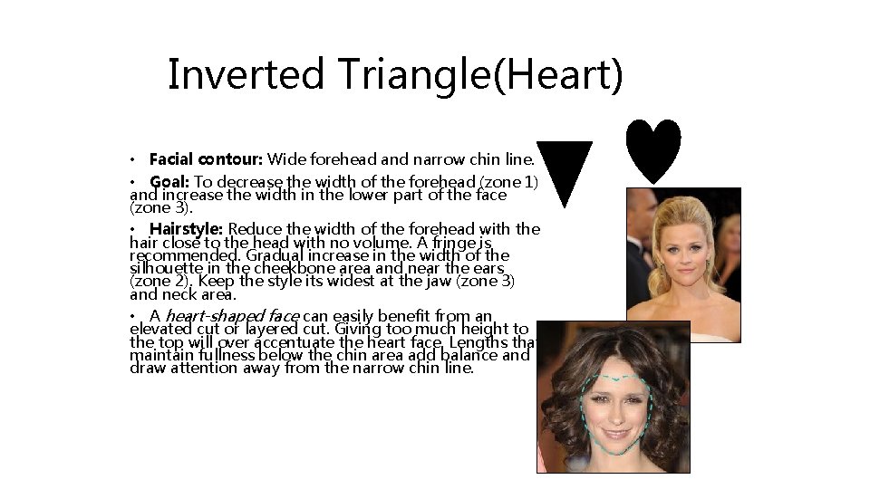 Face Shapes Oval Round Oblong Diamond Inverted Triangle