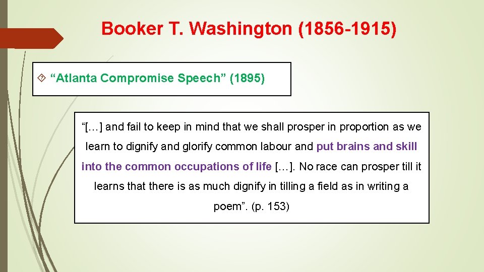 American Culture I W E B Du Boiss