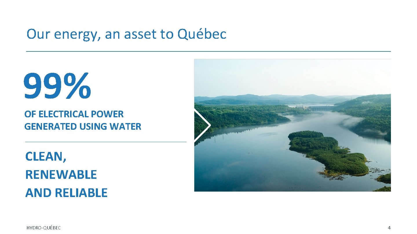 HYDROQUBEC Setting new sights with our clean energy